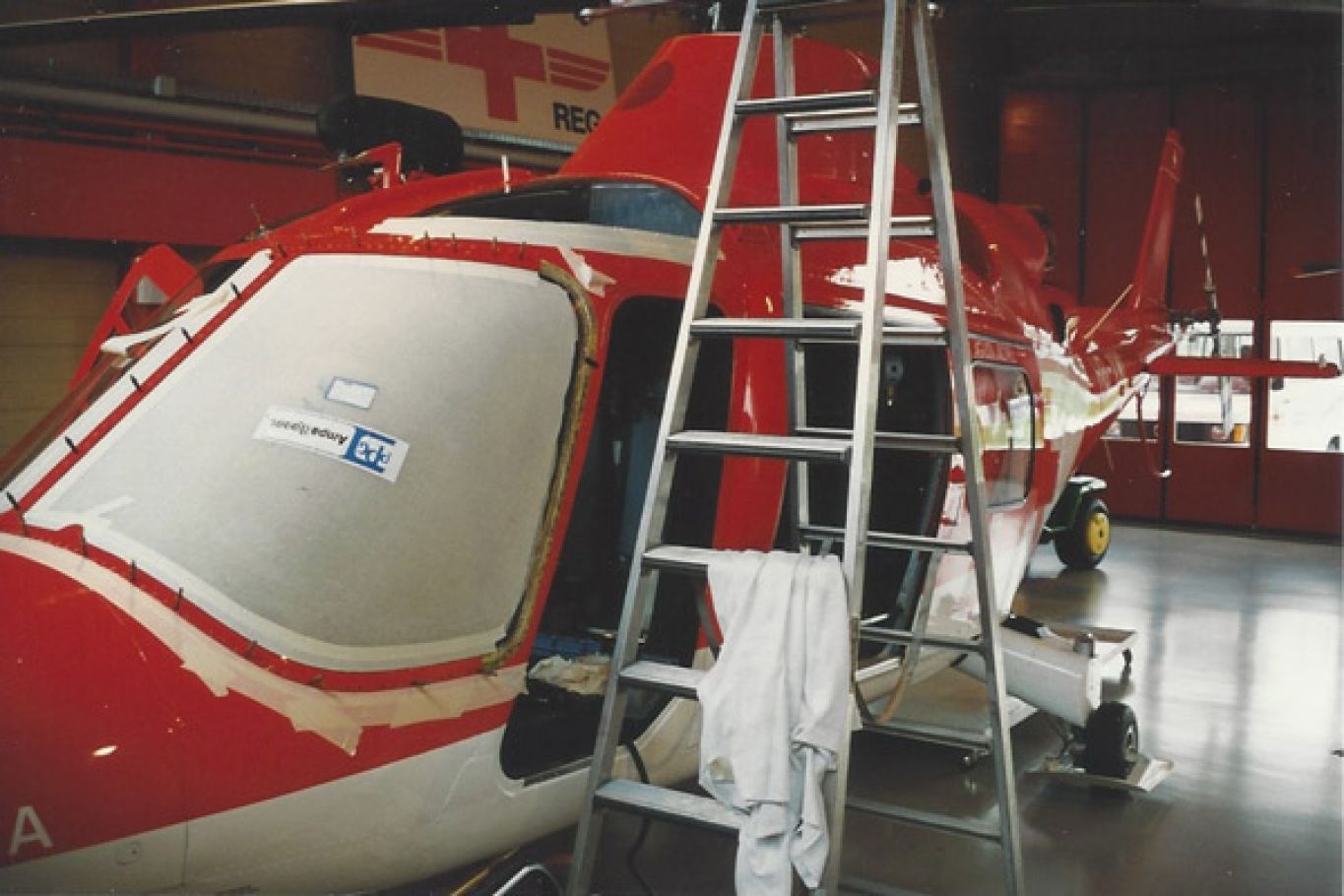 Careful and accurate repairs of the aircrafts structure