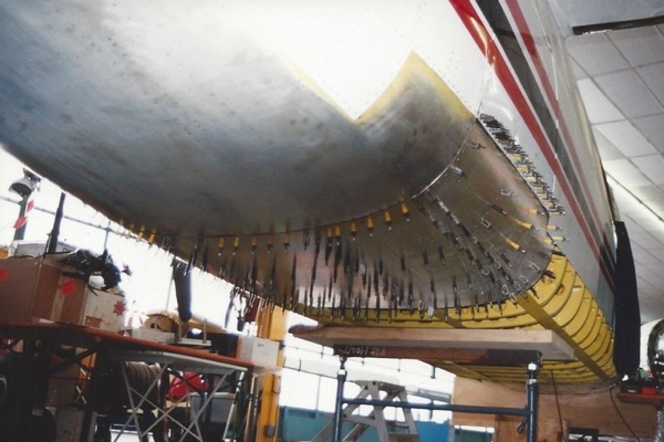 Careful and accurate repairs of the aircrafts structure
